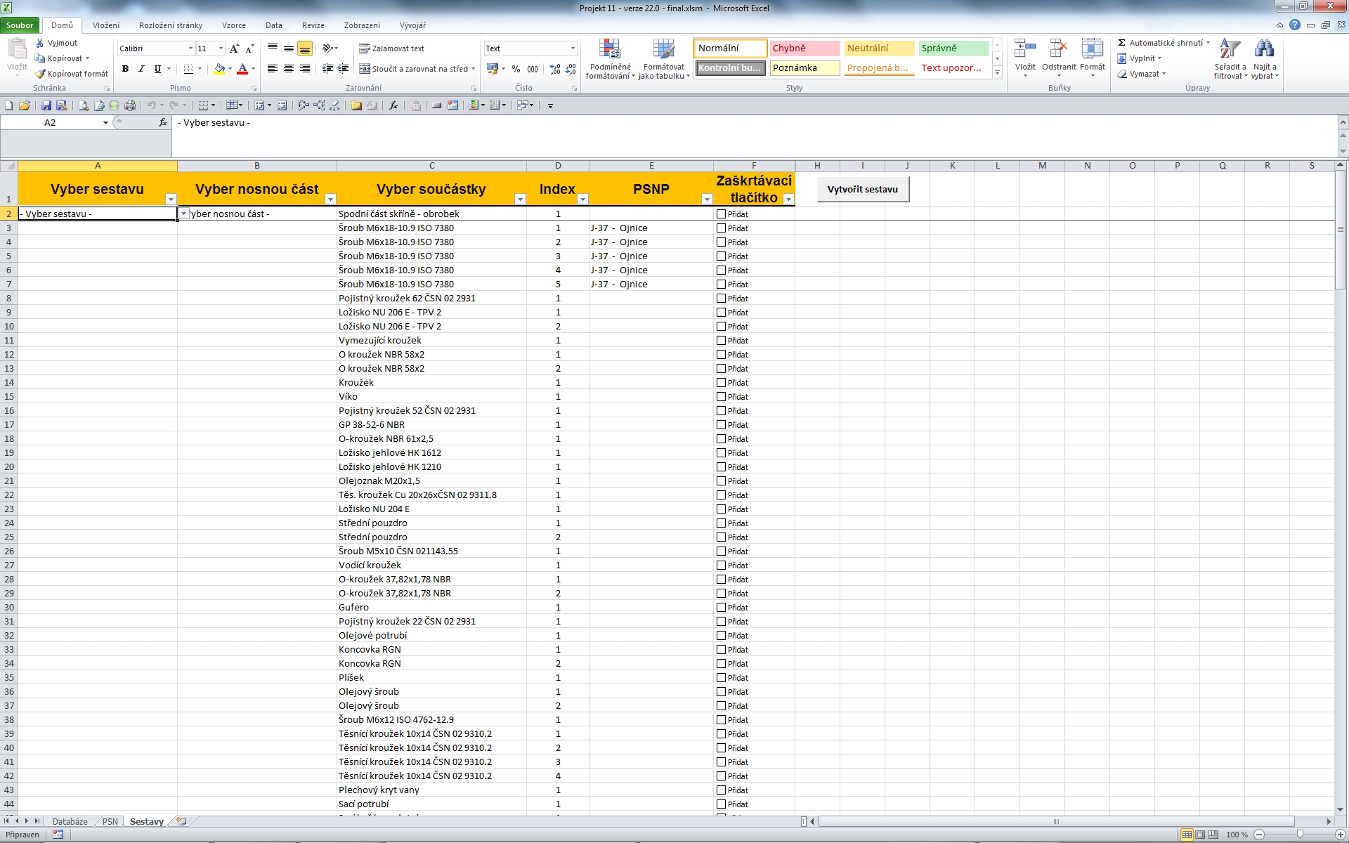 Excel - makro (VBA) na míru za 242 Kč | Stovkomat